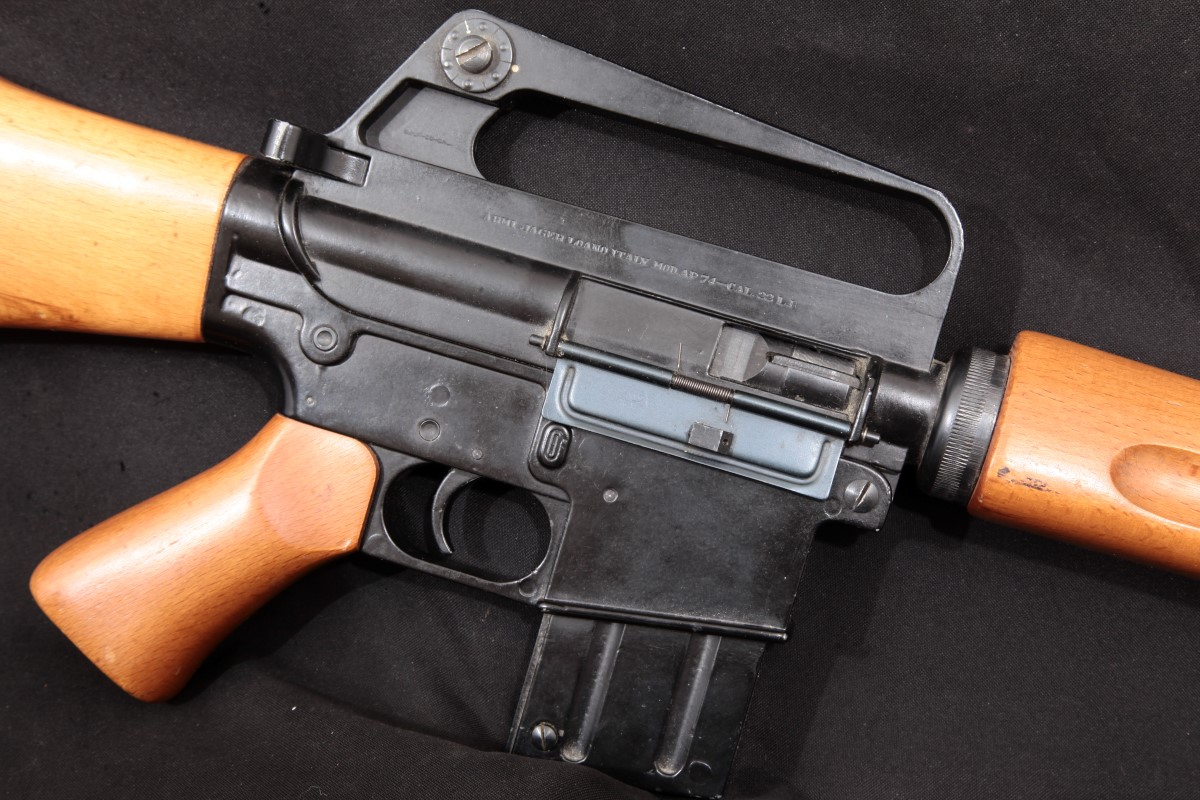 Armi Jager Model Ap74 Ap-74, Black 20" Detachable Magazine Fed ...