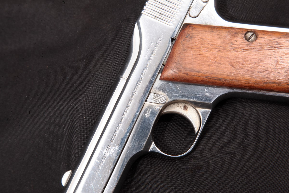 Stenda Waffenfabrik - Model Beholla/Stenda Pistol, Missing Parts ...