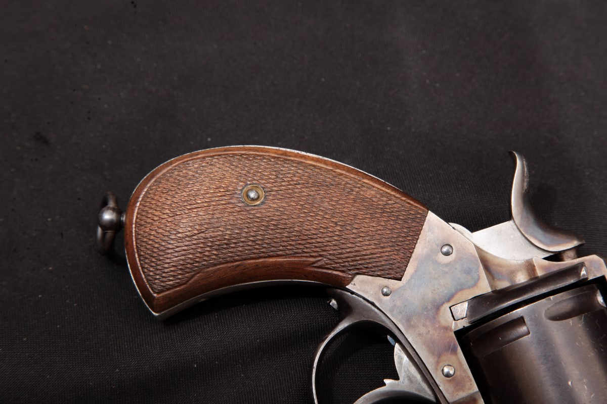 Belgian - Dutch Police Revolver, Blue & Case Color 3 1/2