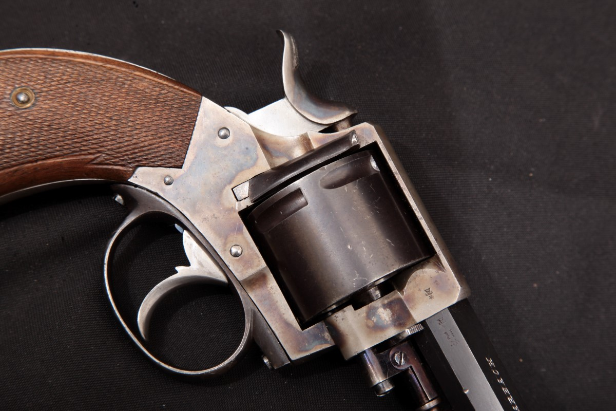 Belgian - Dutch Police Revolver, Blue & Case Color 3 1/2