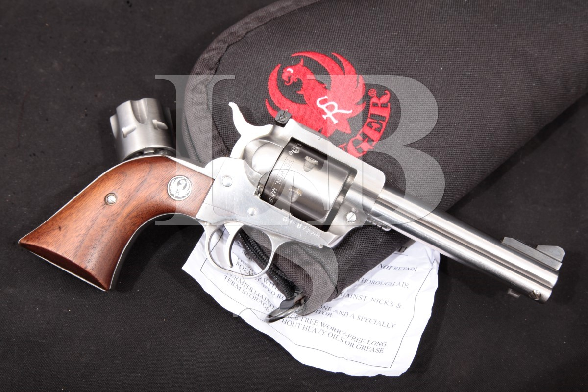 Sturm, Ruger & Co. Inc New Model Single-Six Pre-Warning, Stainless 4 5/ ...