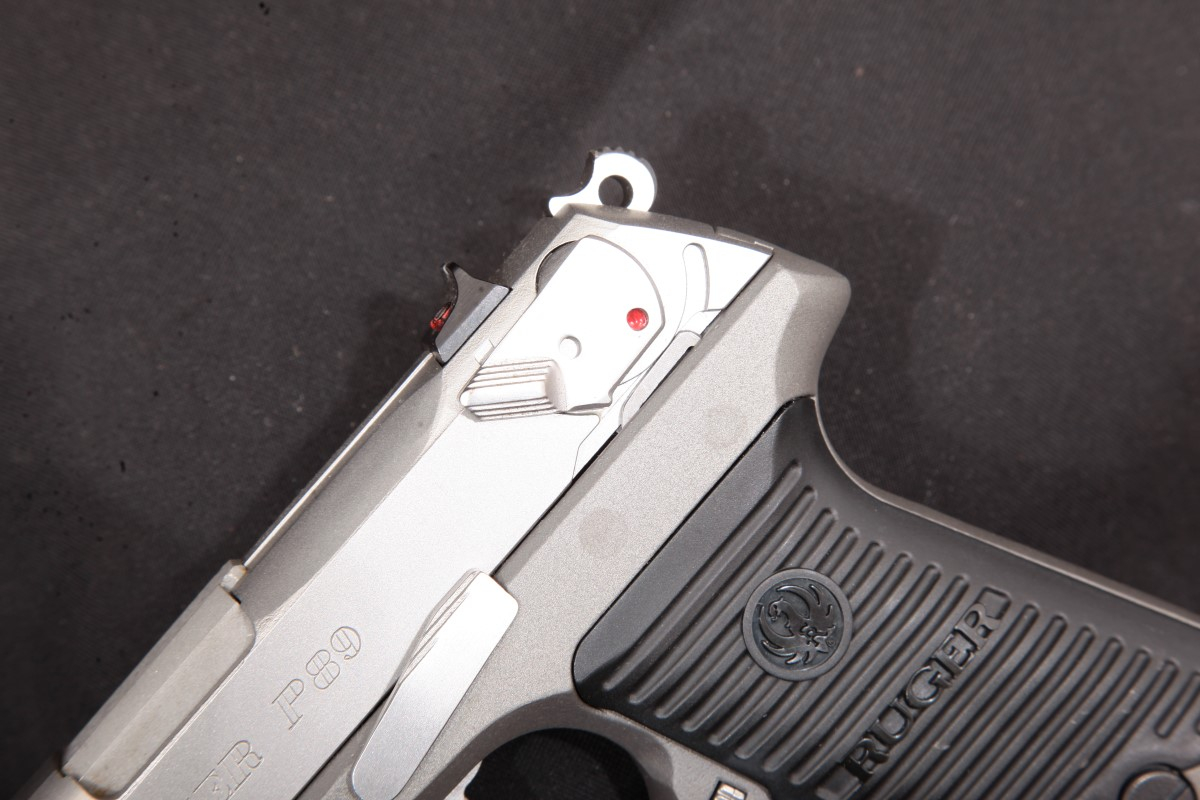 Sturm, Ruger & Co. Inc Model P89 P-89, Stainless & Alloy 4 1/2" Sa/Da ...