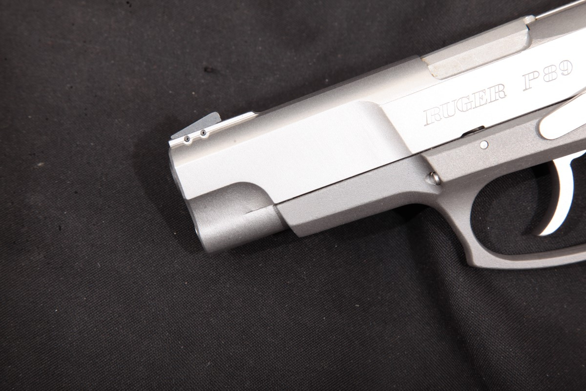 Sturm, Ruger & Co. Inc Model P89 P-89, Stainless & Alloy 4 1/2" Sa/Da ...