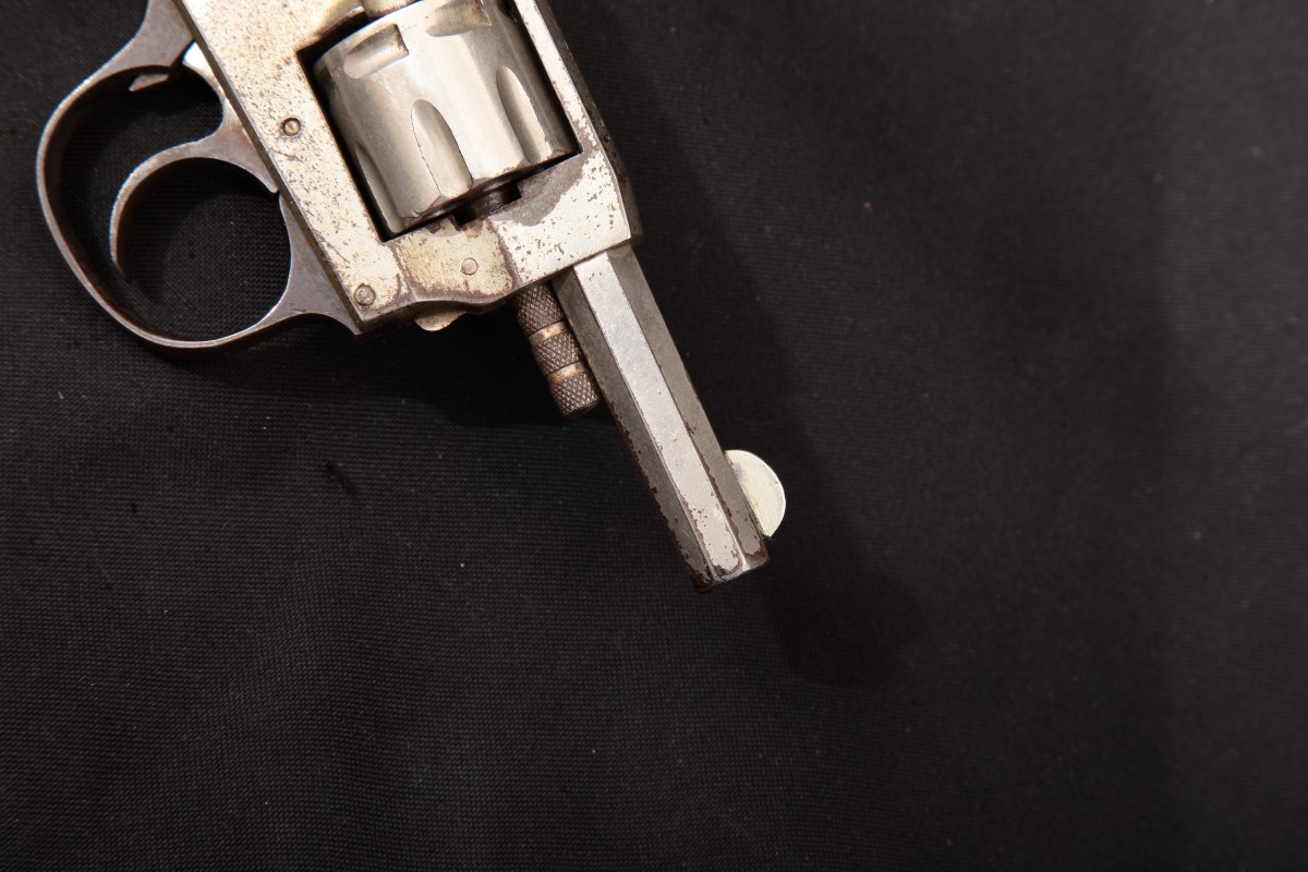 Iver Johnson Model 1900 Double Action Small Frame, Nickel 2 1/4" 7-Shot ...