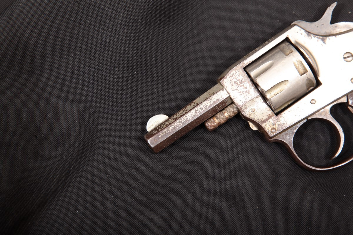 Iver Johnson Model 1900 Double Action Small Frame, Nickel 2 1/4" 7-Shot ...