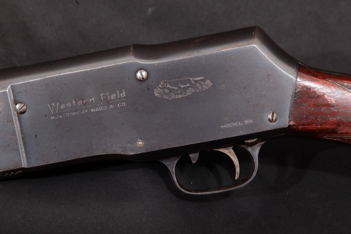 Western Field Model 30 Like Savage / Stevens 520, Blue 30" Humpback ...