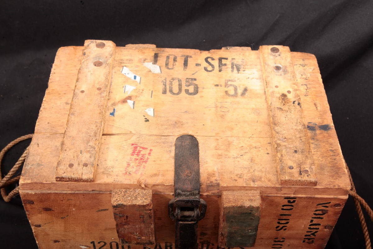 1200x 11,43mm (.45 Acp) Lot Sfm 105-57 Pistol Ammo Ammunition Crate ...