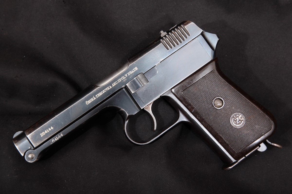 Cz Vz. 38 P.39(T), Echoslovakian Contract, Blue, 4 7/8 Double Action ...