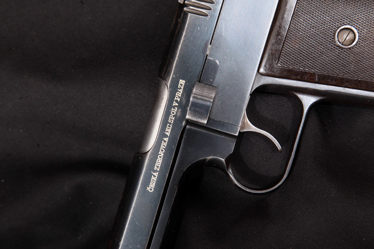 Cz Vz. 38 P.39(T), Echoslovakian Contract, Blue, 4 7/8 Double Action ...