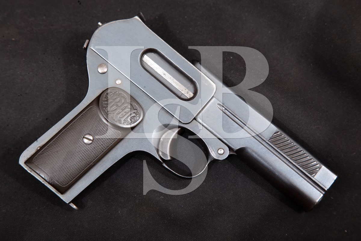 Rheinmetall Abt. Sommerda Model 1907 Dreyse, 2nd Variant, Blue, 3 9/16 ...