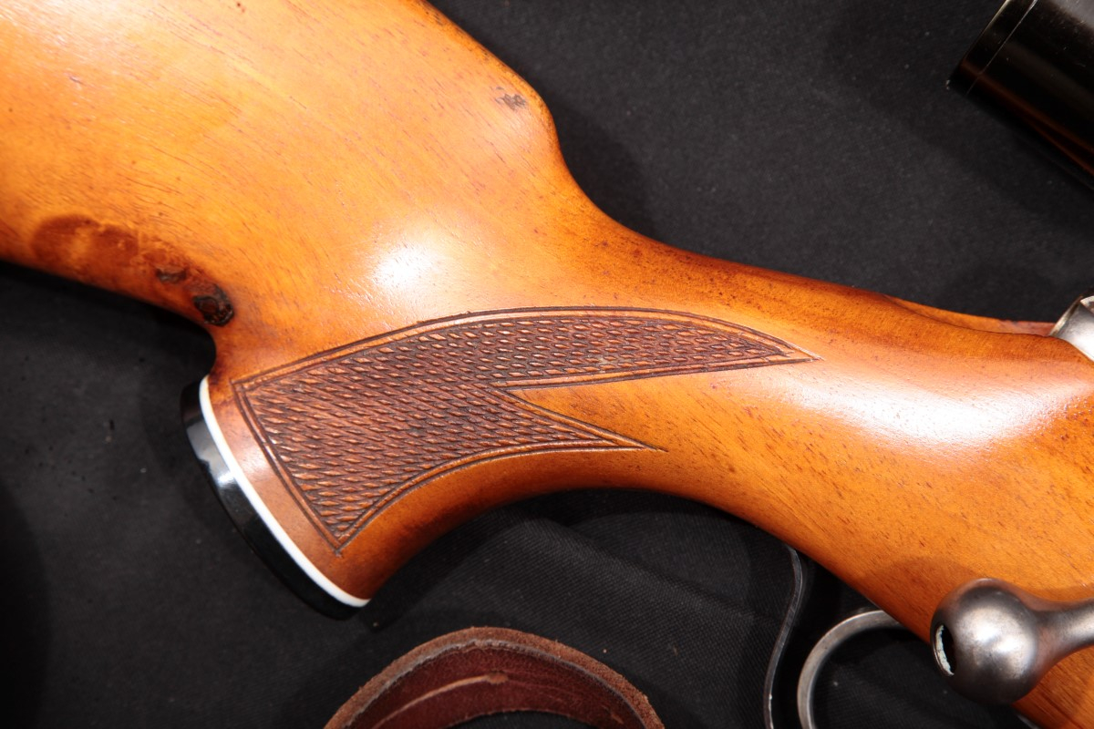 Schultz & Larsen Model 54j, Blue 26" Bolt Action Rifle, Unertl Hawk 4x ...