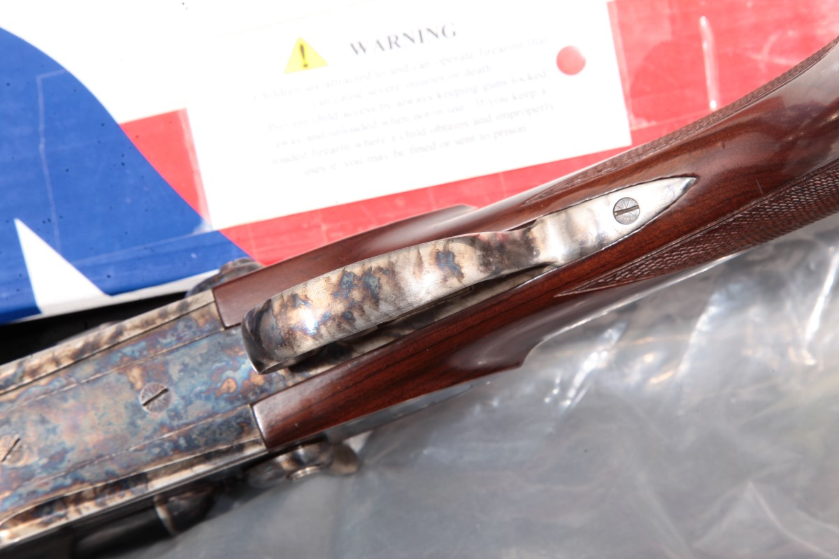 Kbi Akkar Liberty Coach Gun, Blue & Case-Color 20" External Hammer Sxs ...