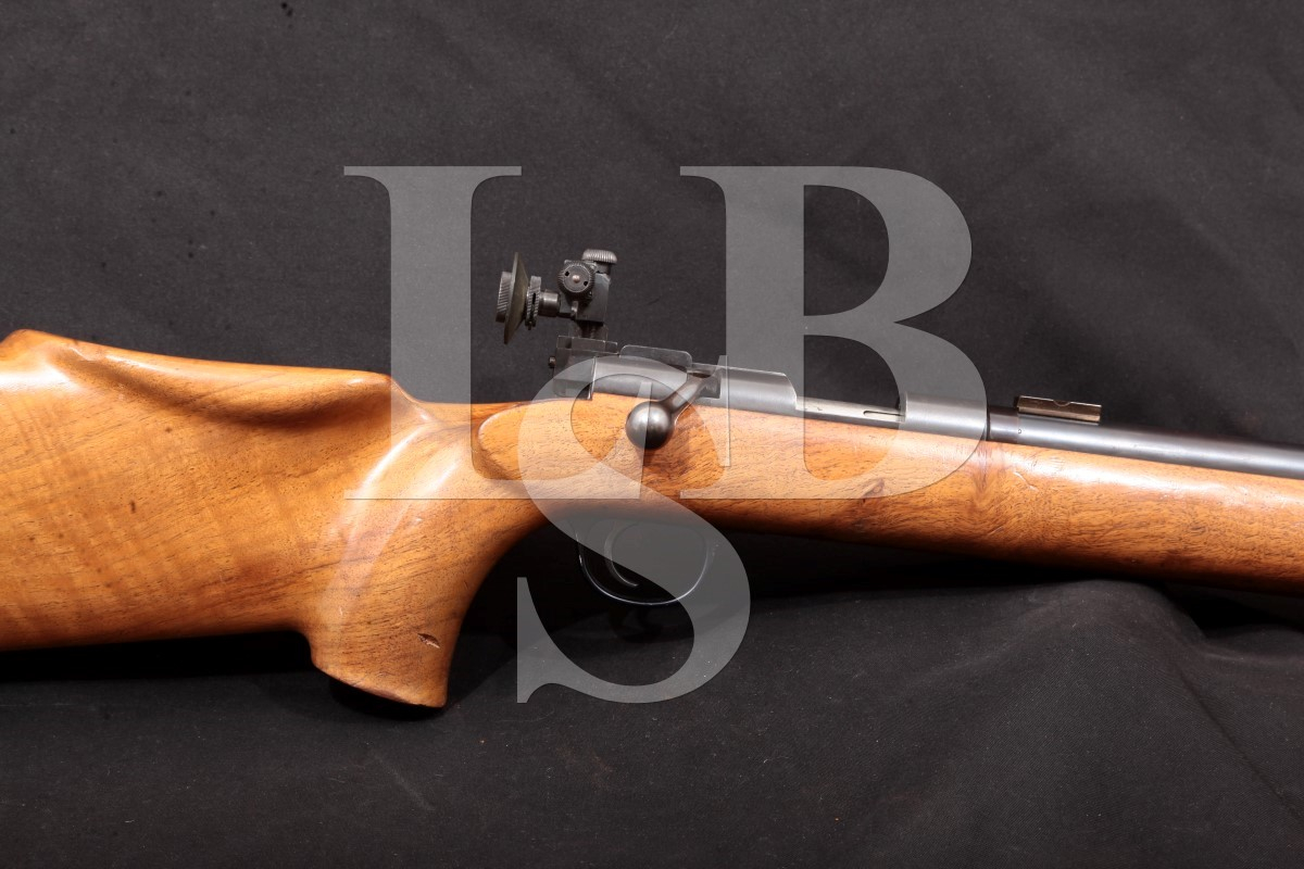 British .22 Single Shot Bench Rest Target, Gunsmith Special, Blue Heavy ...