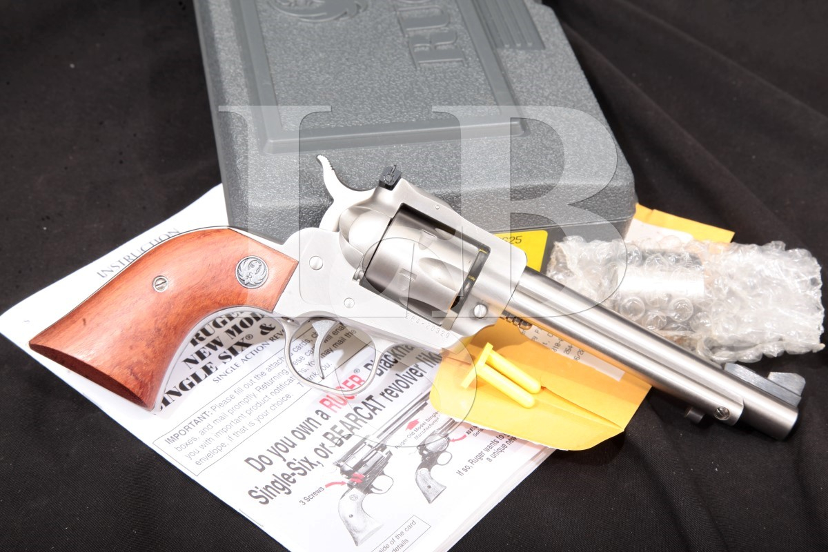Sturm, Ruger & Co. INC New Model Single-Six Convertible, Stainless 5 1/2