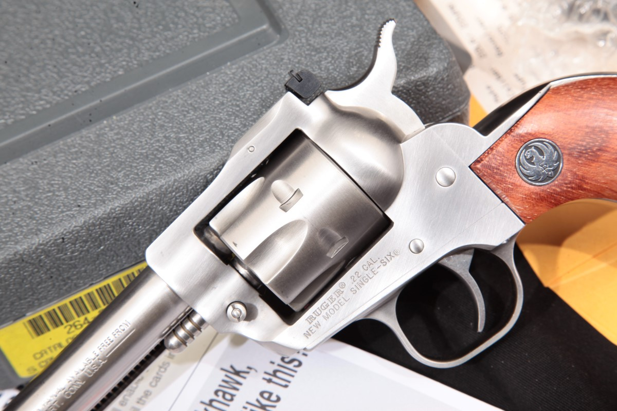 Sturm, Ruger & Co. Inc New Model Single-Six Convertible, Stainless 5 1/ ...