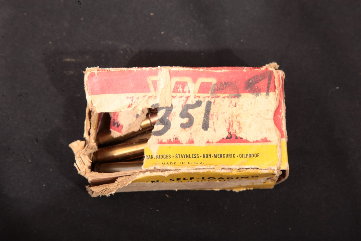72x .351 Wsl Winchester Self Loading Ball And Soft Point Ammunition ...