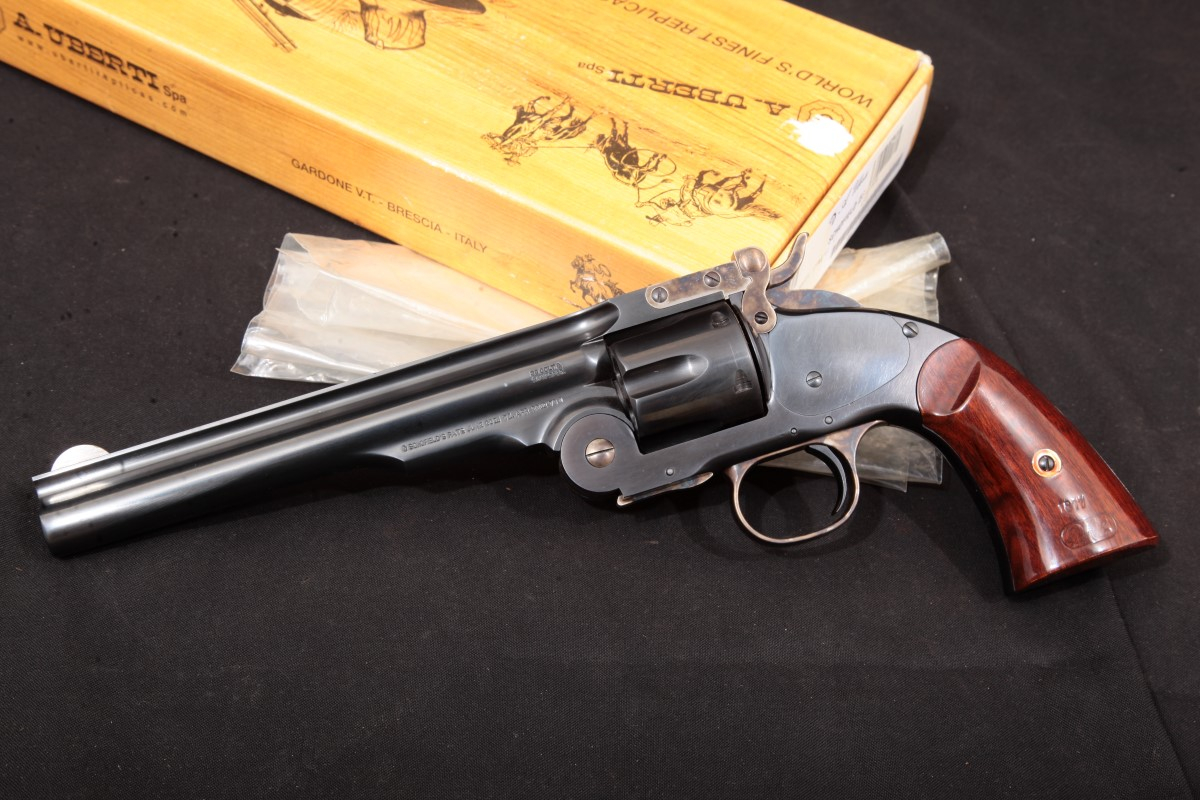 Uberti Navy Arms Model 1875 Schofield Replica, Blue & Case Color 7 ...