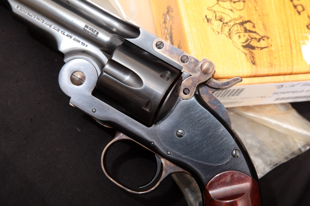 Uberti Navy Arms Model 1875 Schofield Replica, Blue & Case Color 7 ...