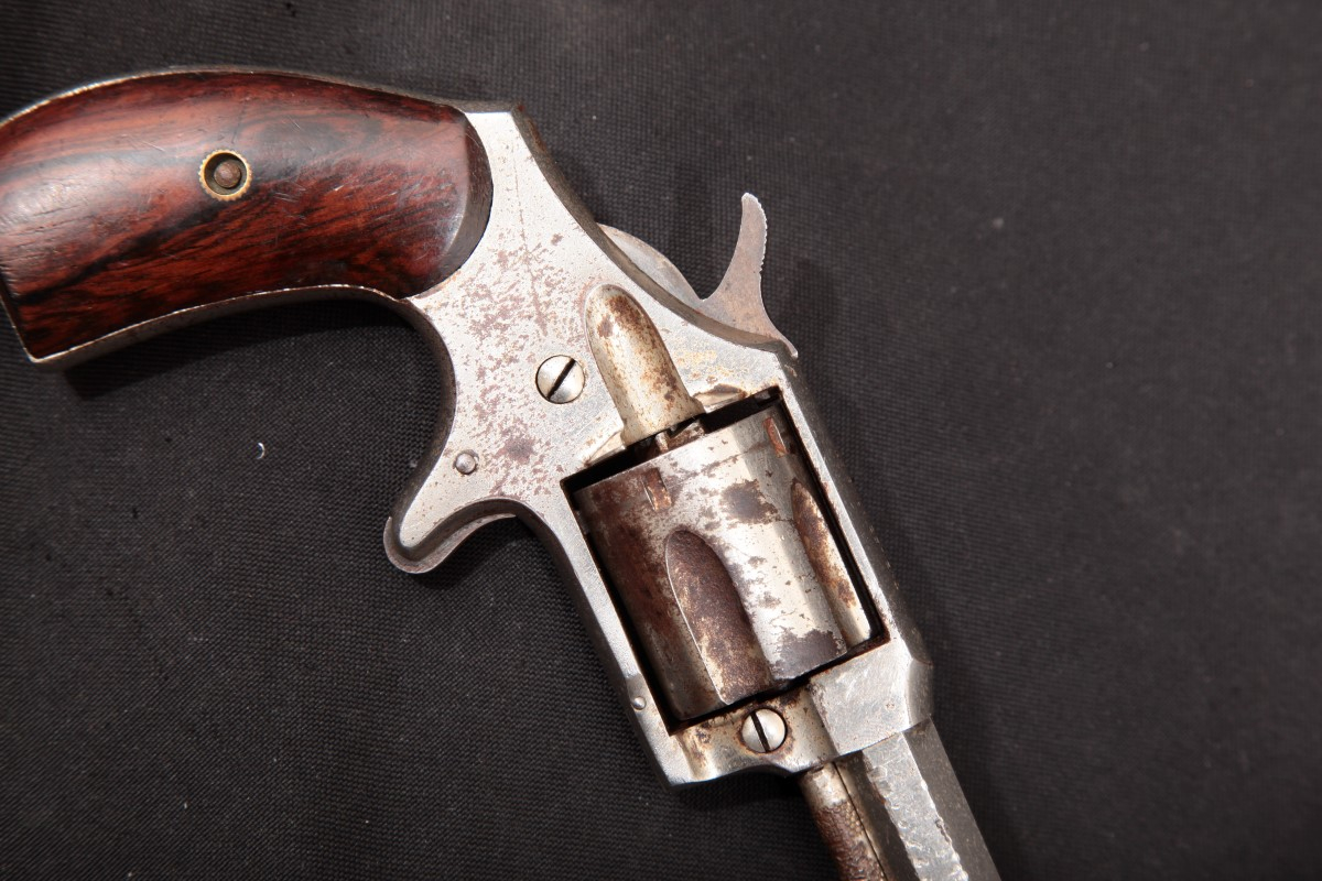 Lee Arms Company Model Red Jacket No. 4, Nickel 2 3/4" Octagonal Sa ...