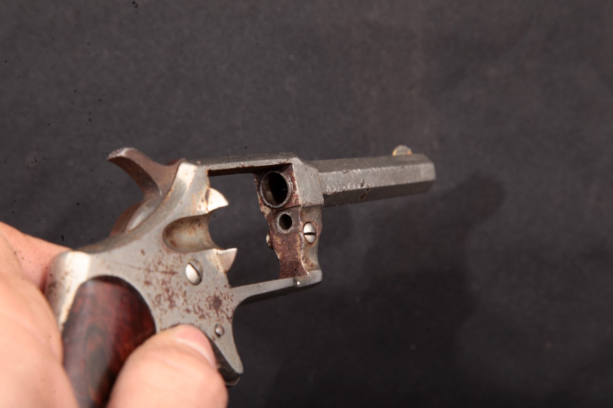 Lee Arms Company Model Red Jacket No. 4, Nickel 2 3/4" Octagonal Sa ...