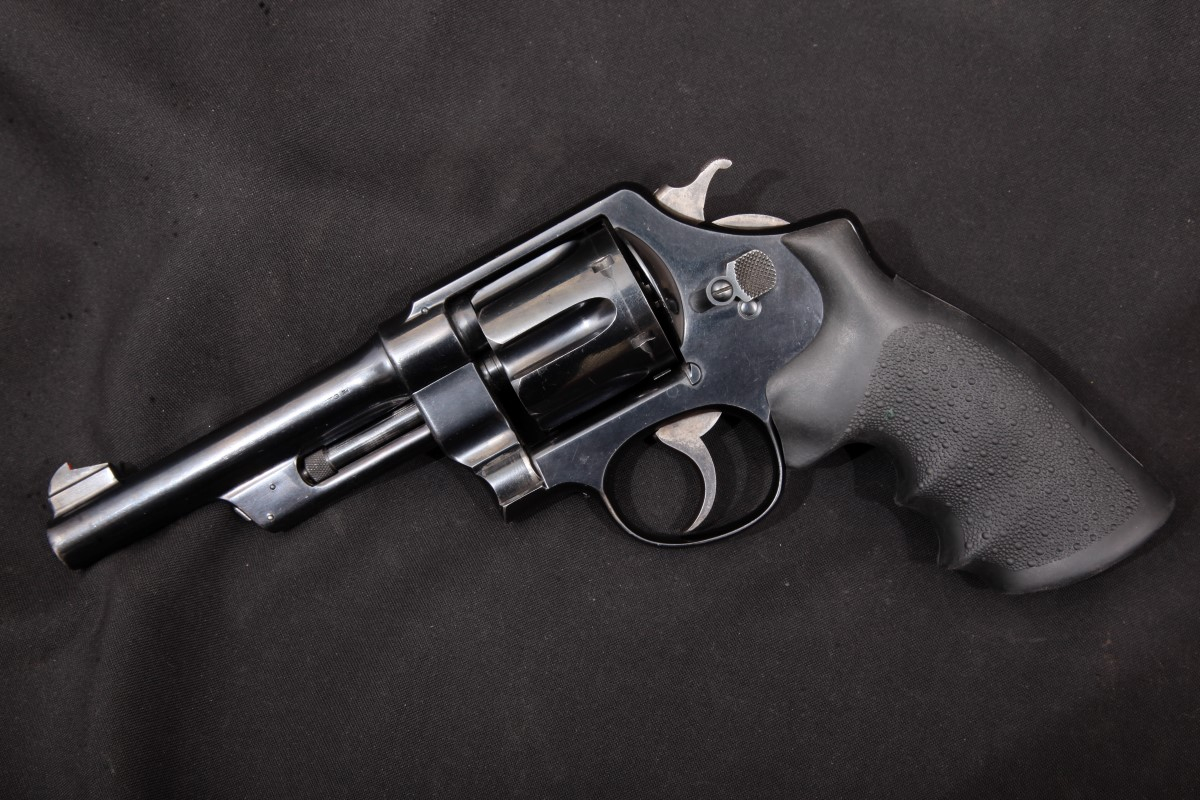 Smith & Wesson S&W .44 Hand Ejector 1st Model New Century Triple Lock ...
