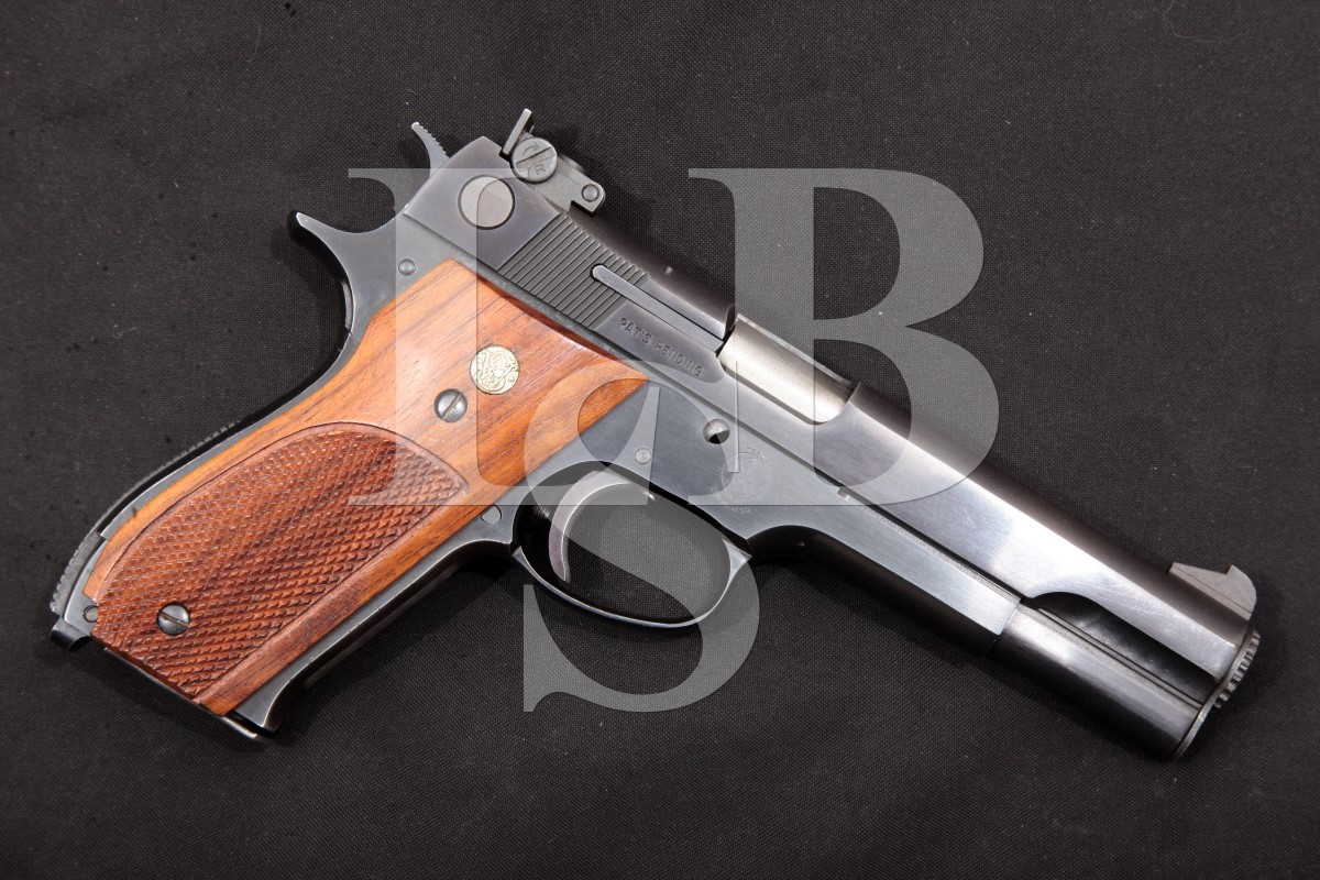 Smith & Wesson S&W Model 52-2 The .38 Master Single-Action, Blue 5" Sa ...