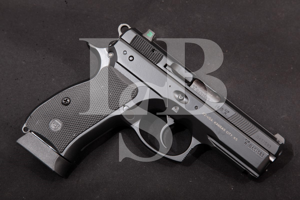 Cz Model 75 P-06, Black Polycoat 3 3/4" Compact Night Sights Sa/Da Semi ...