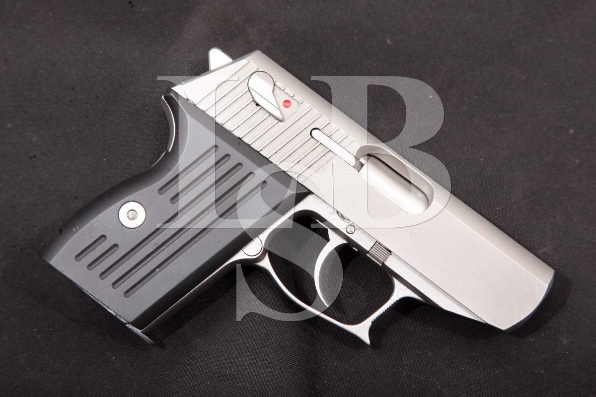 Detonics Model Pocket 9, Stainless 3" Sa/Da Semi-Automatic Compact ...