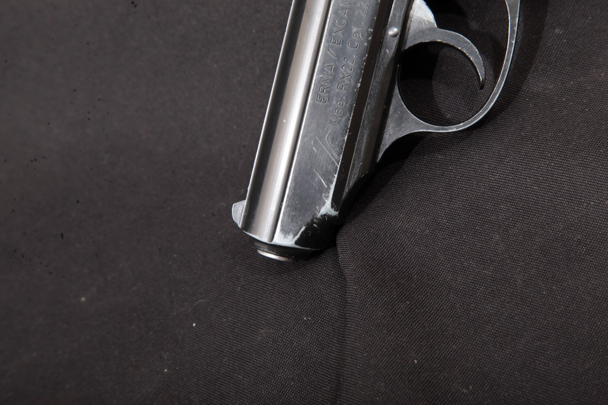 Erma Werke Excam Model Rx22 Rx-22, Black 3 1/4" Sa/Da Semi-Automatic ...