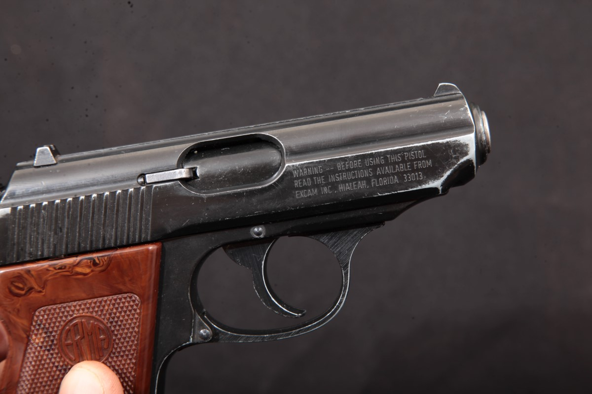 Erma Werke Excam Model Rx22 Rx-22, Black 3 1/4" Sa/Da Semi-Automatic ...