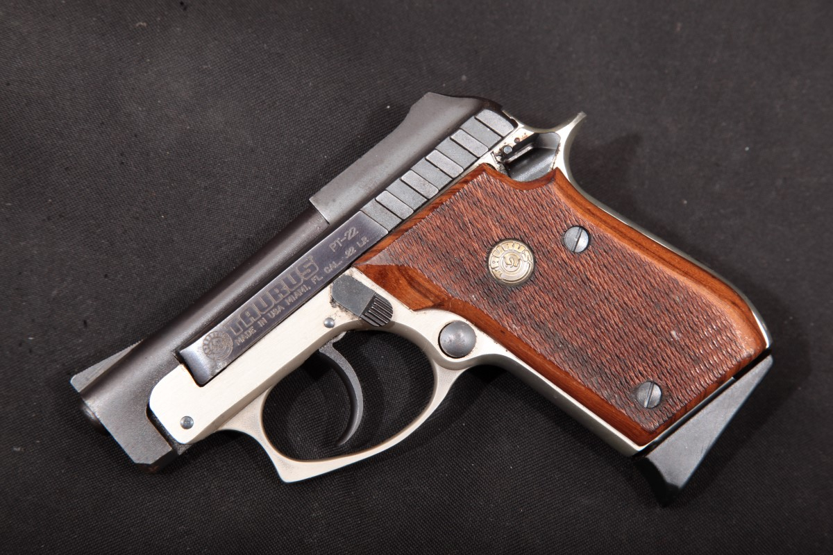 Taurus Model Pt-22 Pt22, Two-Tone Blue & Alloy 2 3/4" Tip-Up Barrel Dao ...