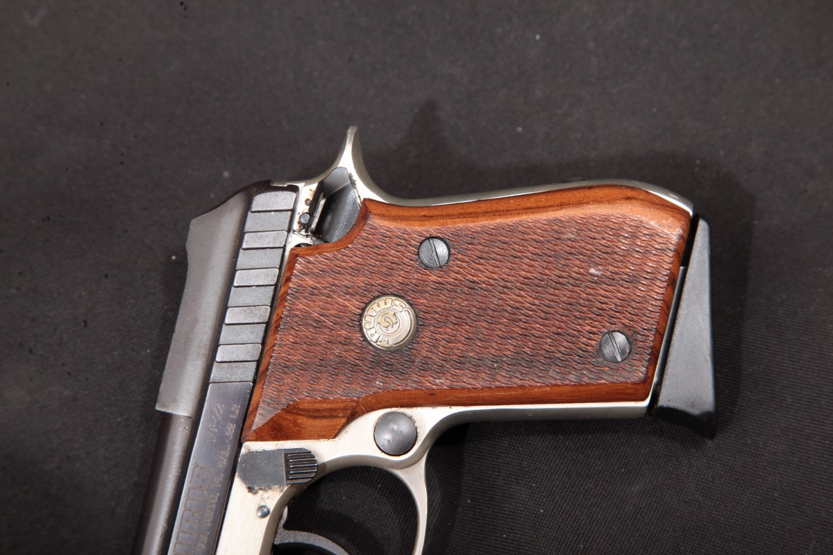 Taurus Model Pt-22 Pt22, Two-Tone Blue & Alloy 2 3/4" Tip-Up Barrel Dao ...