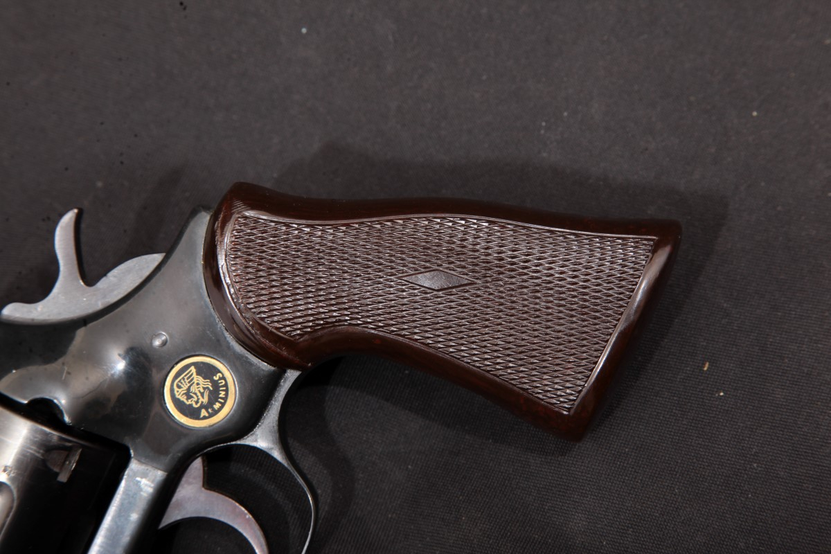 Arminius Model Hw38 Hw-38, Blue & Black 4" Vent-Rib 6-Shot Sa/Da Double ...