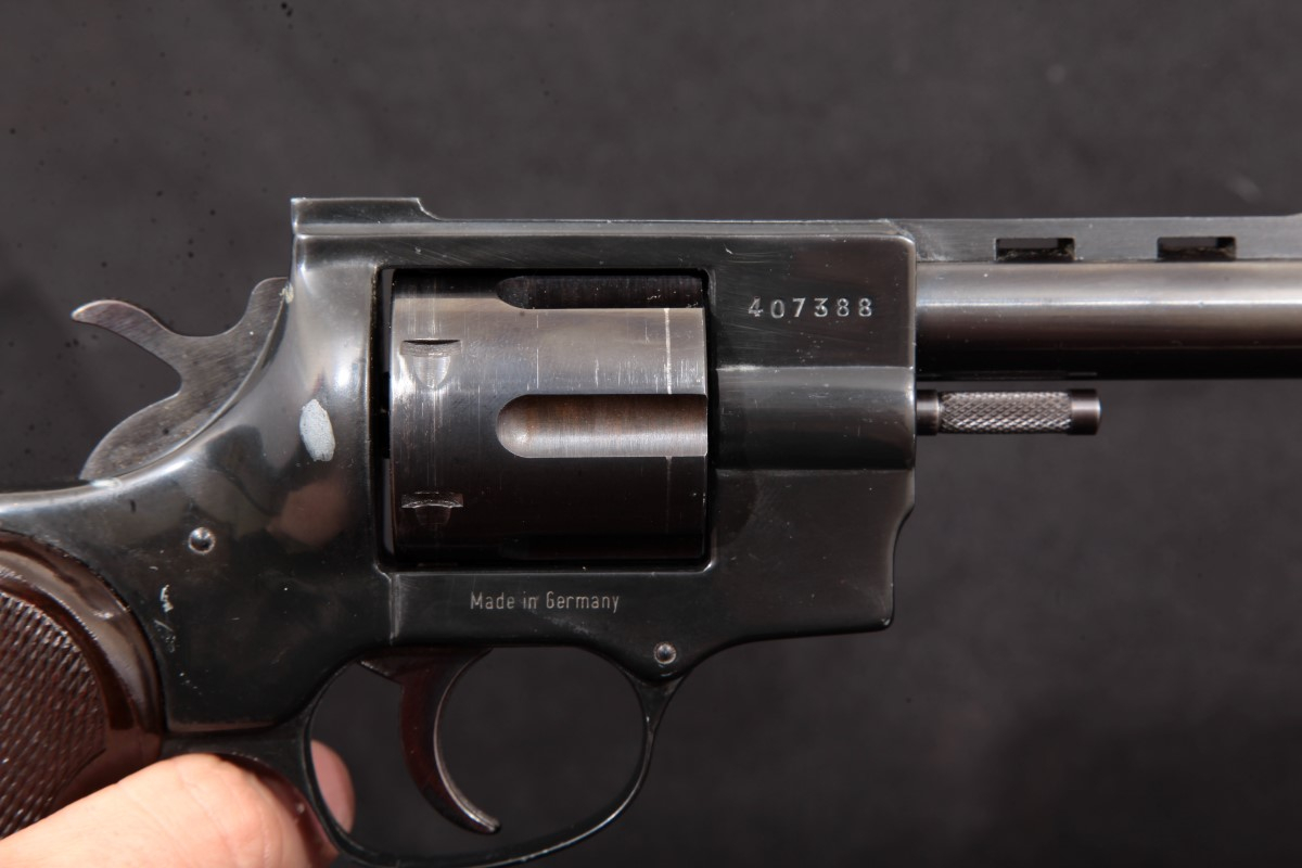 Arminius Model Hw38 Hw-38, Blue & Black 4" Vent-Rib 6-Shot Sa/Da Double ...