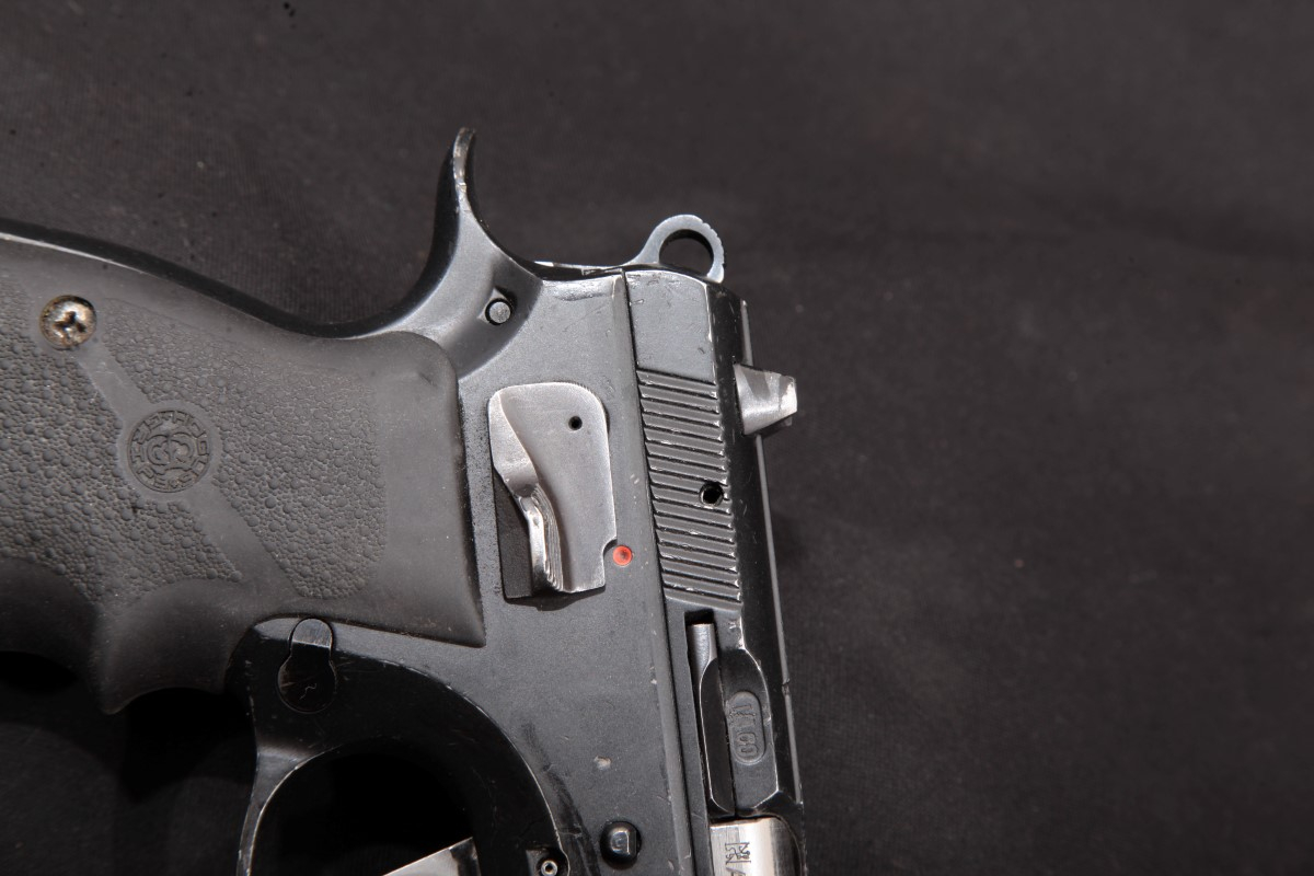 Cz Model 75b 75-B Sa, Black 4.6" Sa Single Action Semi-Automatic Pistol ...