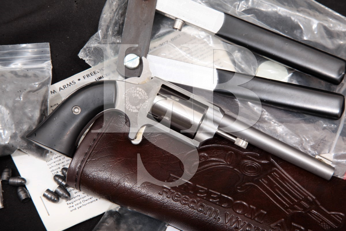 Freedom Arms EARLY Casull's Improvement BG Boot Gun .22 Black Powder ...