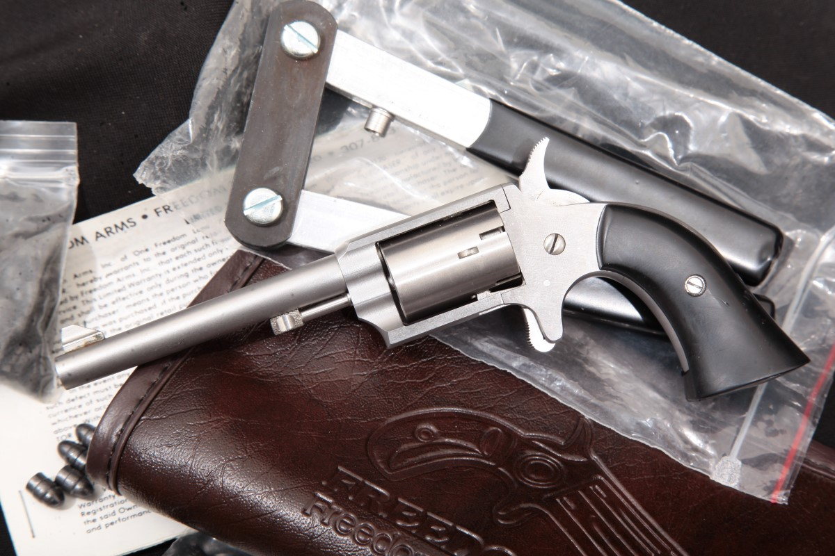 Freedom Arms Early Casull'S Improvement Bg Boot Gun .22 Black Powder ...