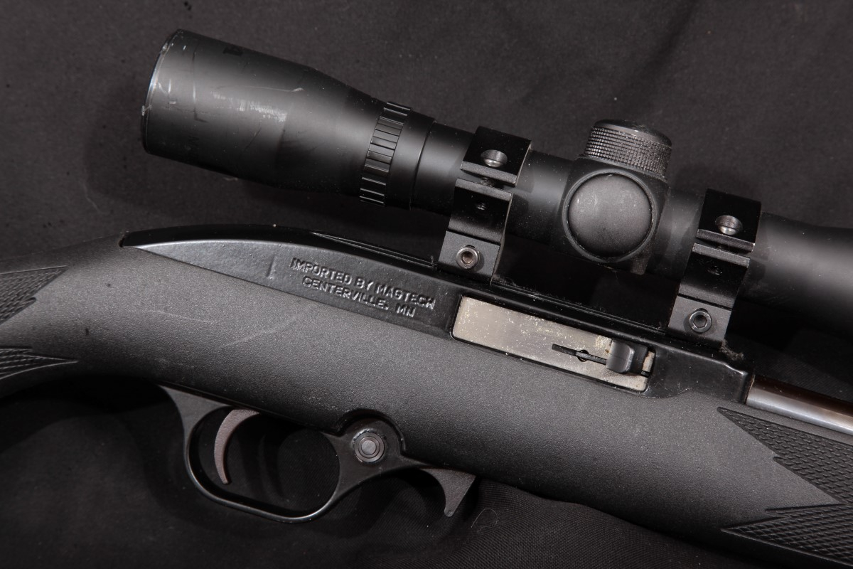 Magtech Cbc Model 7022, Blue & Black 18" Semi-Automatic Rifle & Bsa 22 ...