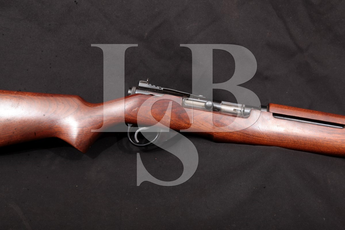 J. Stevens Arms Co. Springfield Model 87m 87-M, Blue 23 1/2" Garand ...