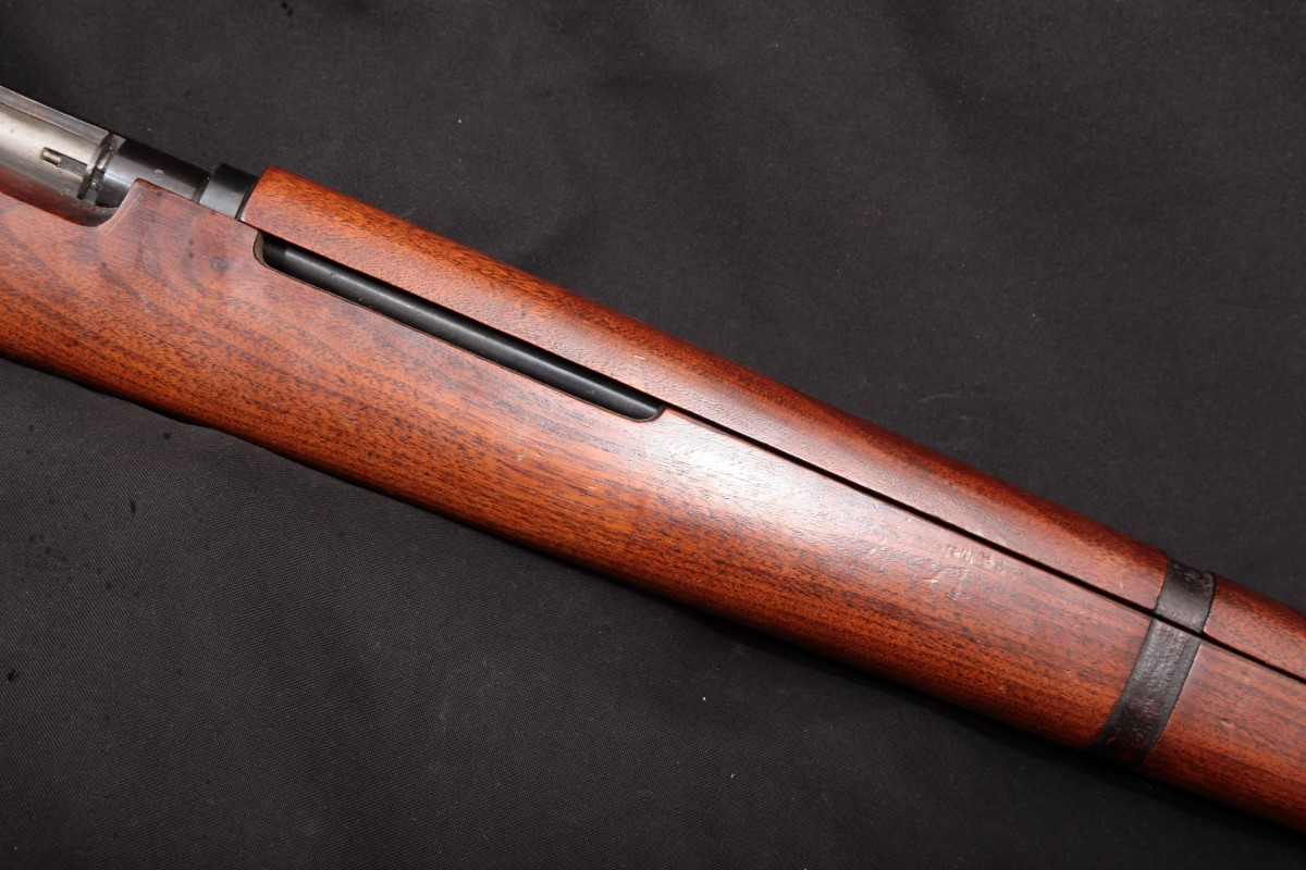 J. Stevens Arms Co. Springfield Model 87m 87-M, Blue 23 1/2" Garand ...