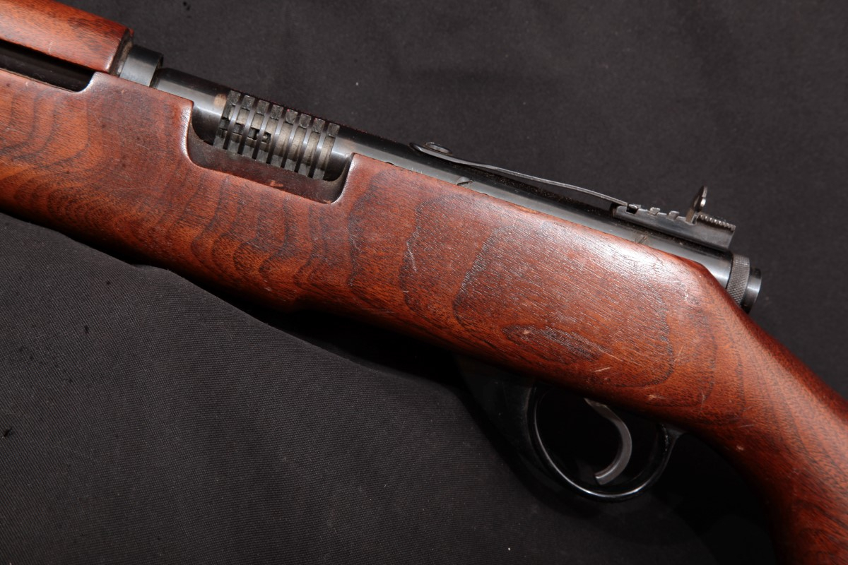 J. Stevens Arms Co. Springfield Model 87m 87-M, Blue 23 1/2" Garand ...