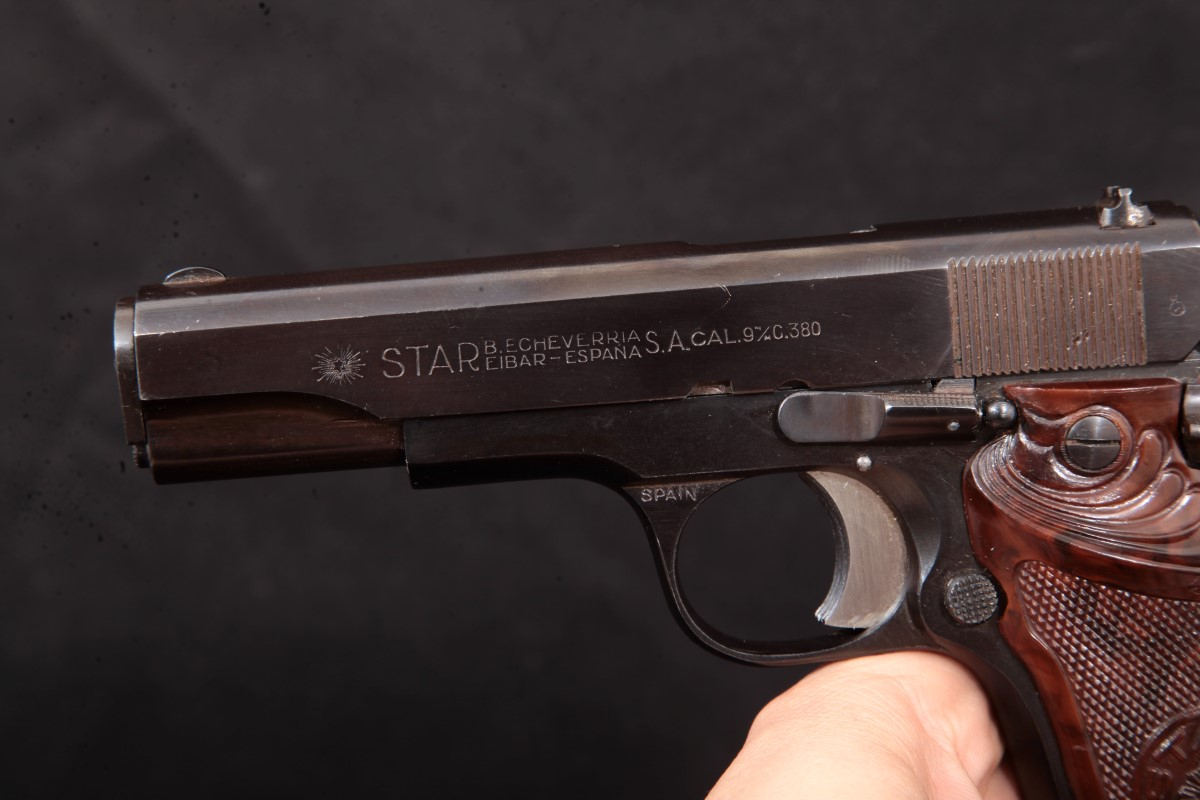 Star Model S Pocket Pistol, Blue 3 7/8 Sa Semi-Automatic Pistol, Mfd ...