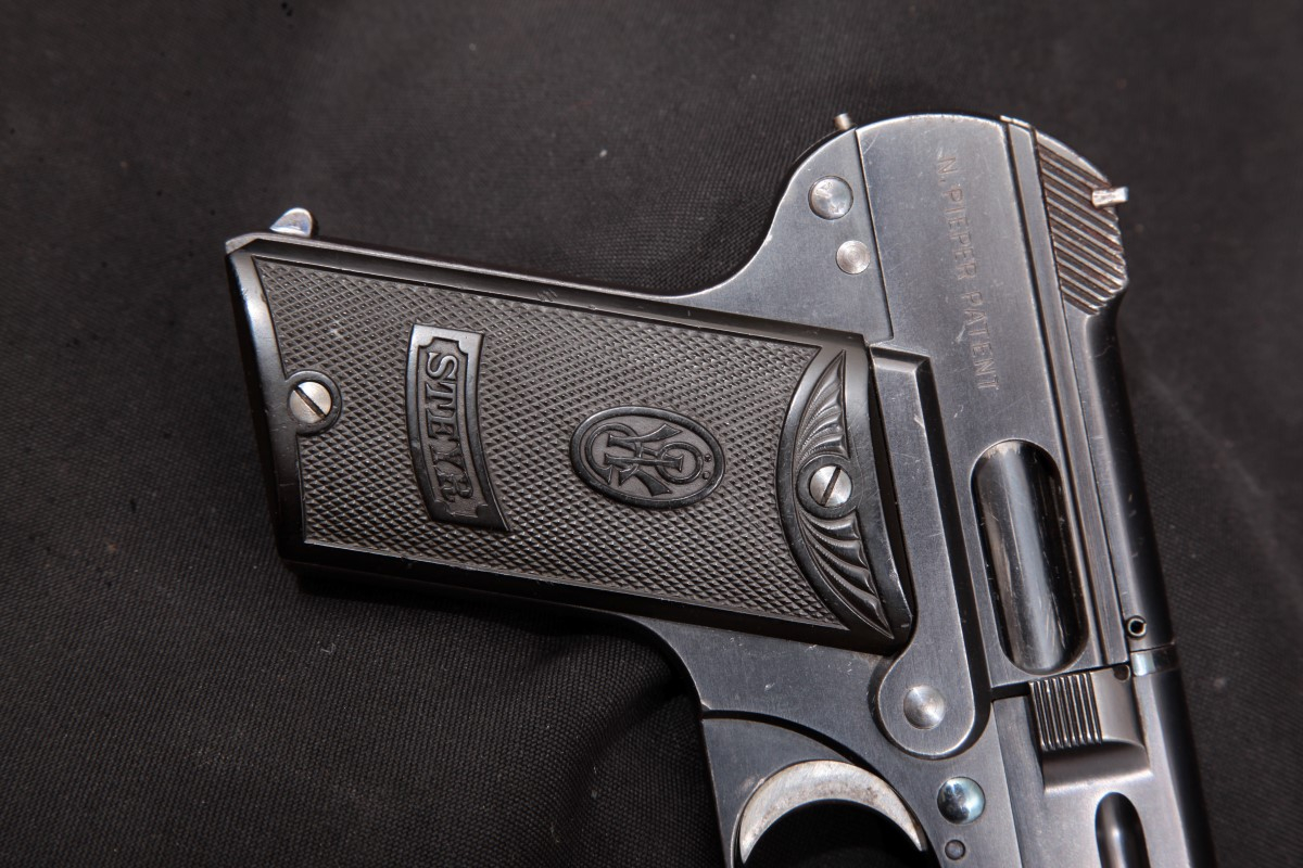 Oesterreichische Waffenfabrik Gesellschaft Owg Model 1908 Steyr Pieper ...