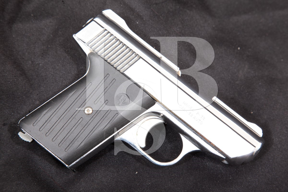 Davis Industries Model P-32, Chrome 2 7/8" Striker-Fired Semi-Automatic ...