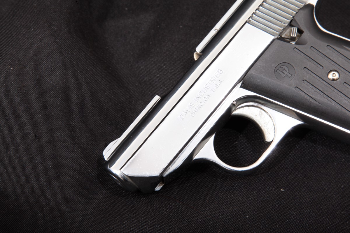 Davis Industries Model P-32, Chrome 2 7/8" Striker-Fired Semi-Automatic ...