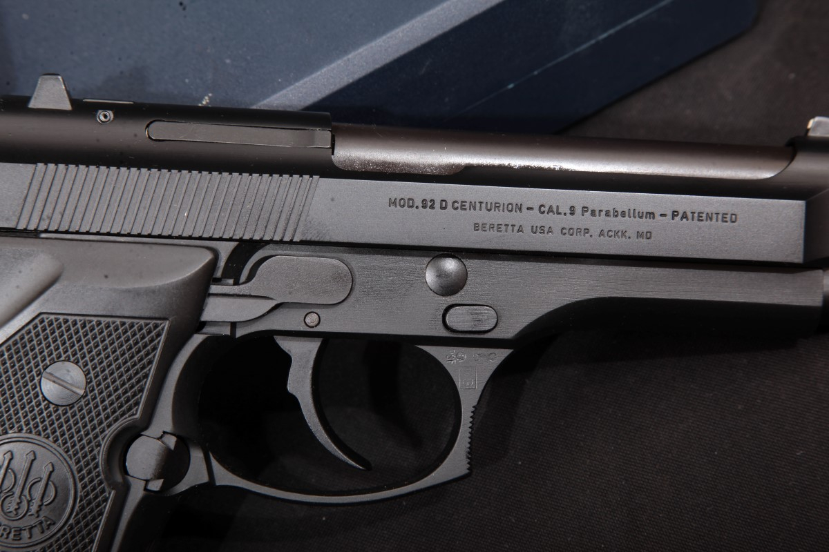 Beretta Model 92d 92-D Centurion P0929dcen3, Bruniton & Black 4 1/4 ...