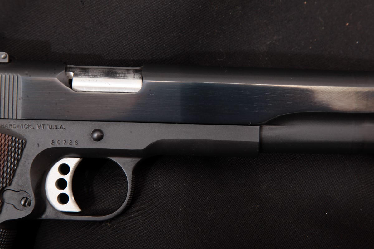 Caspian Arms Custom Long-Slide 1911 Colt Slide, Blue 6" Adjustable ...