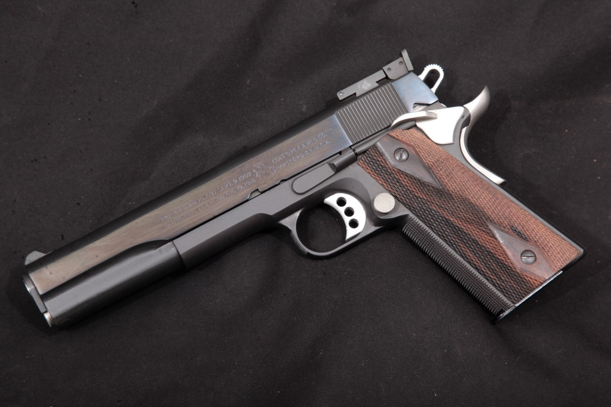 Caspian Arms Custom Long-Slide 1911 Colt Slide, Blue 6" Adjustable ...