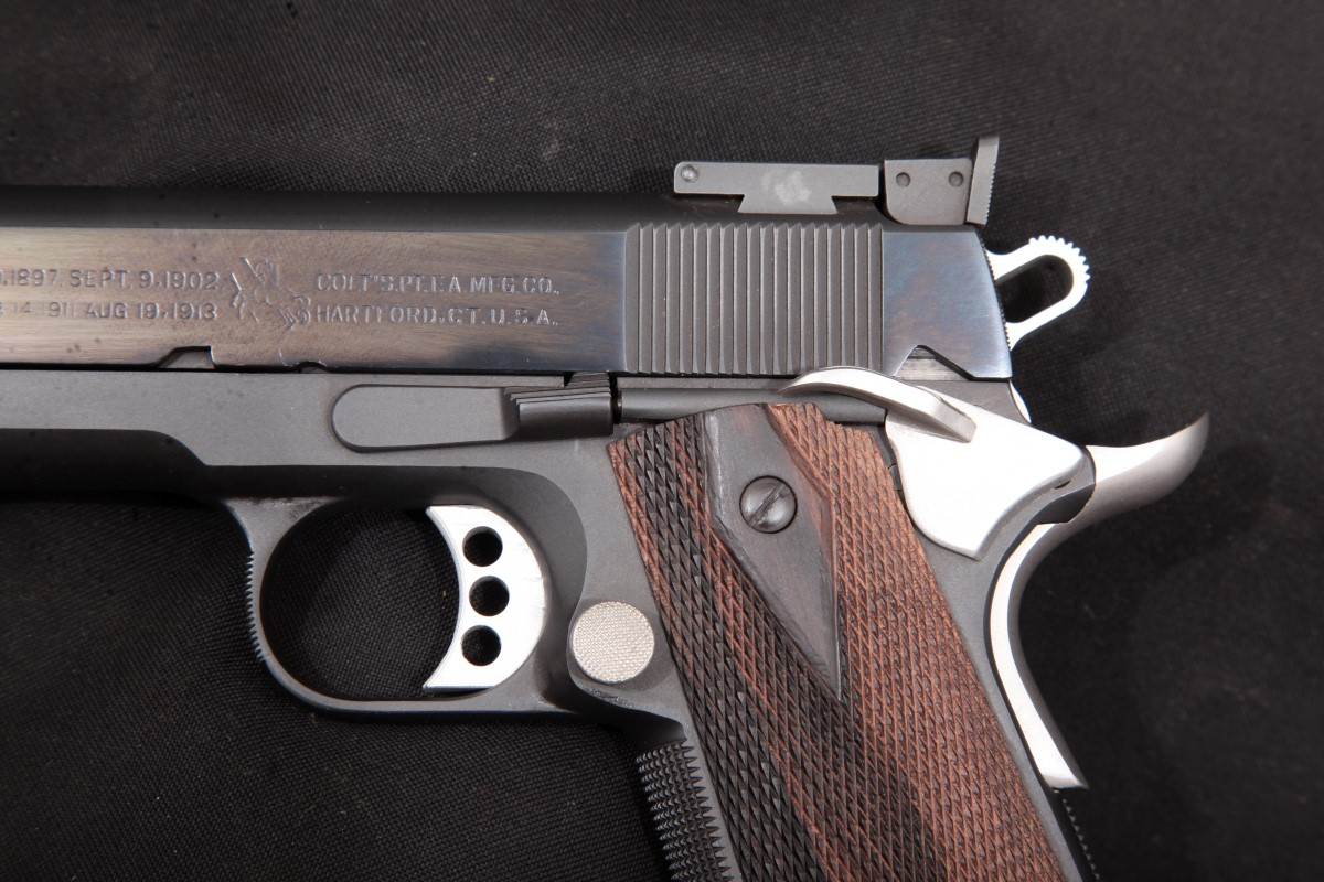 Caspian Arms Custom Long-Slide 1911 Colt Slide, Blue 6" Adjustable ...