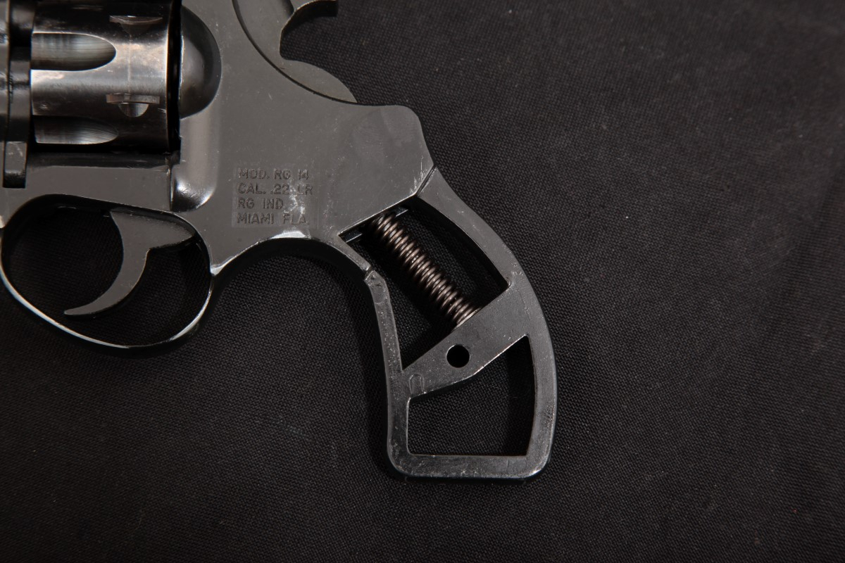 Rohm Rg Industries Model Rg 14, Black 1 7/8" 6-Shot Sa/Da Double Action ...